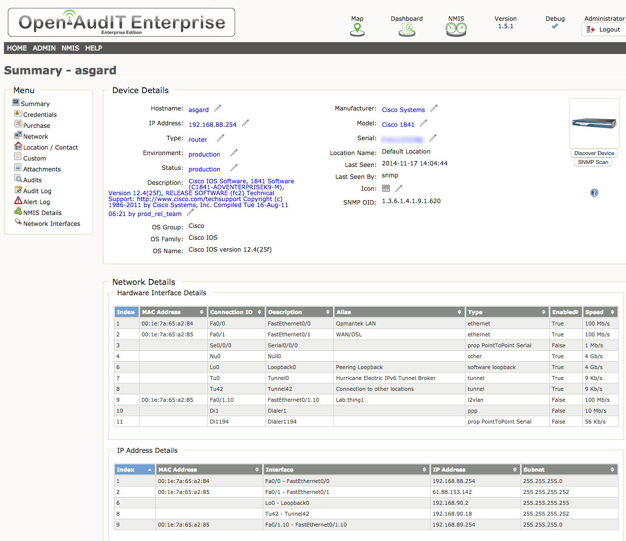 Open-AudIT - The network inventory, audit, documentation and management ...